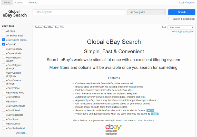 How to Search eBay Marketplaces Worldwide