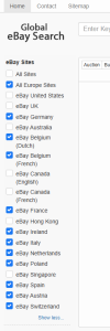 How to Search All eBay Marketplaces in Europe - Global eBay Search